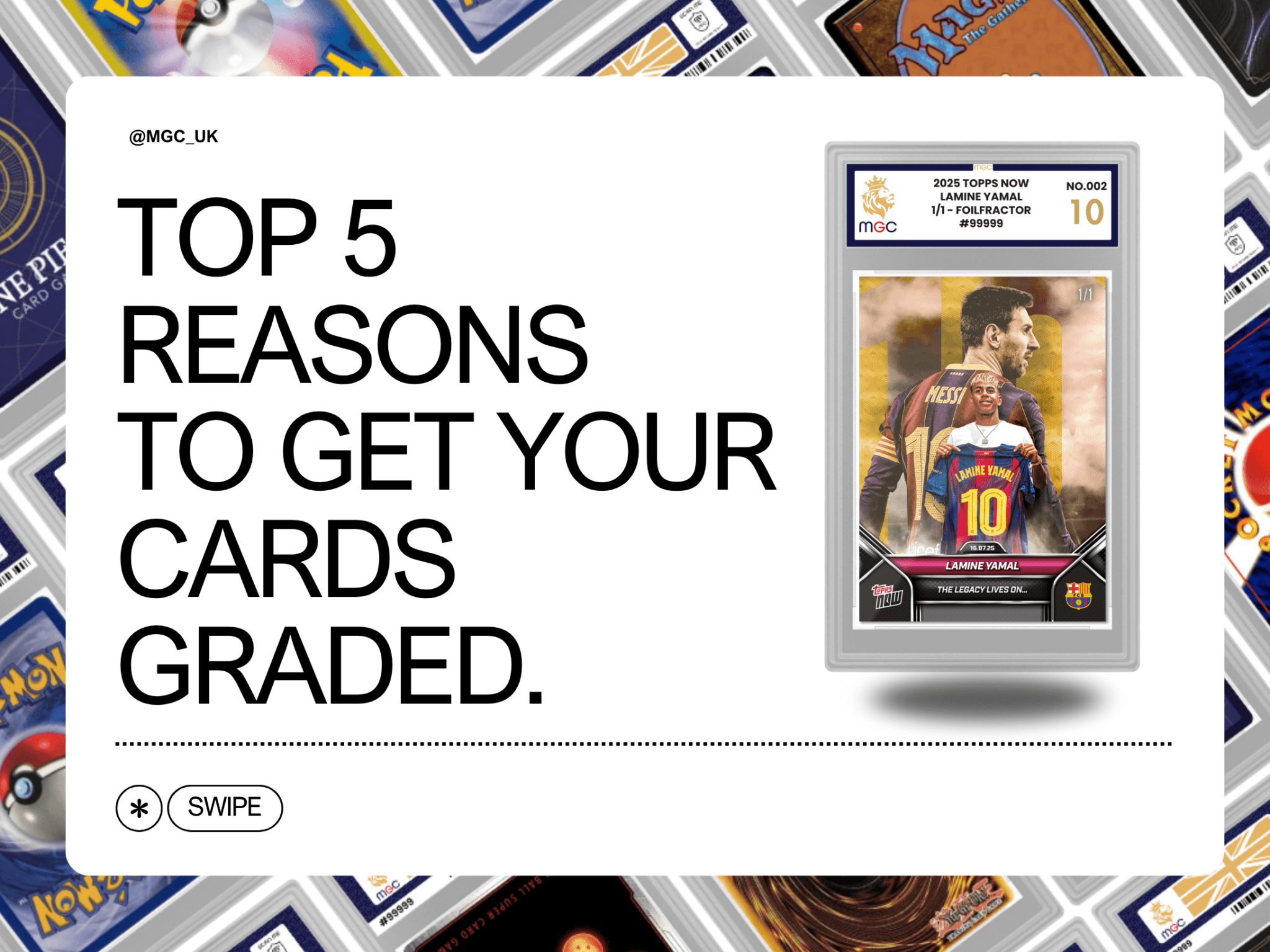 Top 5 Reasons to Get Your Trading Cards Graded – MGC Guide